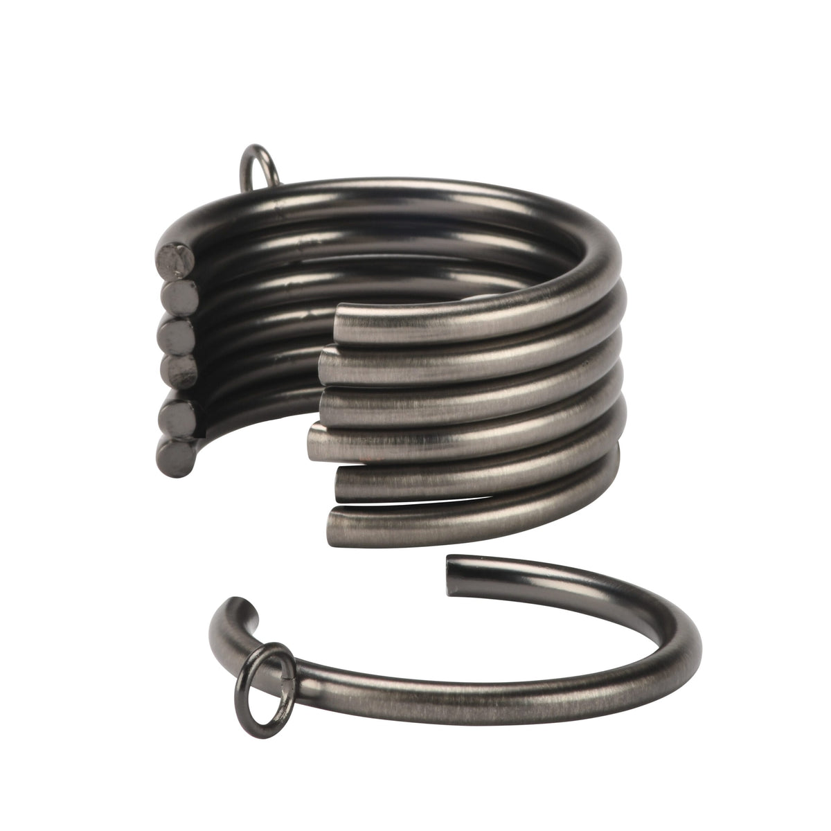 Kirsch 1 Inch Designer Metals Drapery C-Rings – The Drapery Hardware ...